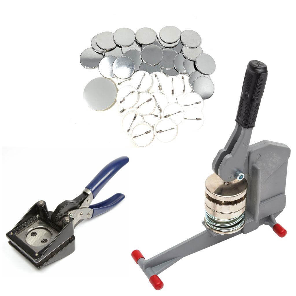 38mm G Series Compact Plastic Pin Badge Starter Pack – Blankbadge.co.uk