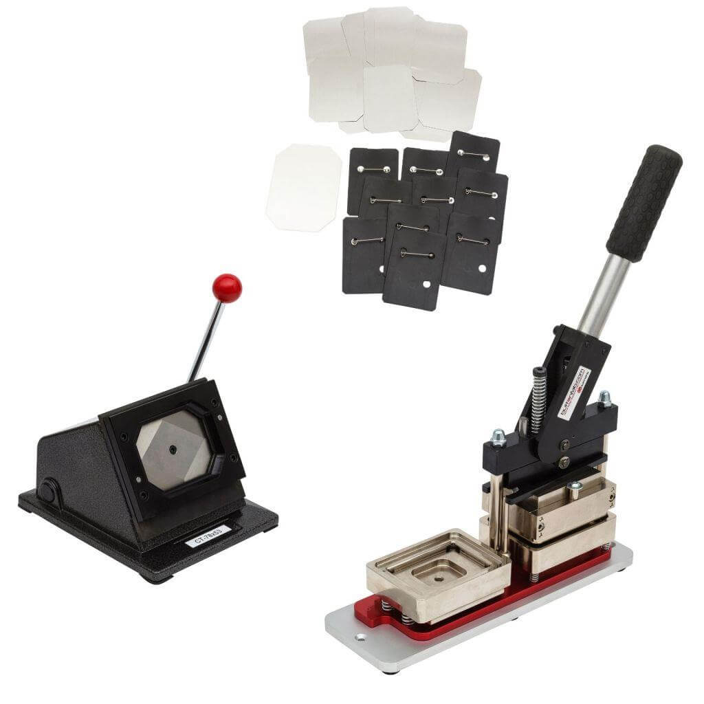 79 x 54mm G Series Portrait Metal Pin Badge Starter Pack – Blankbadge.co.uk