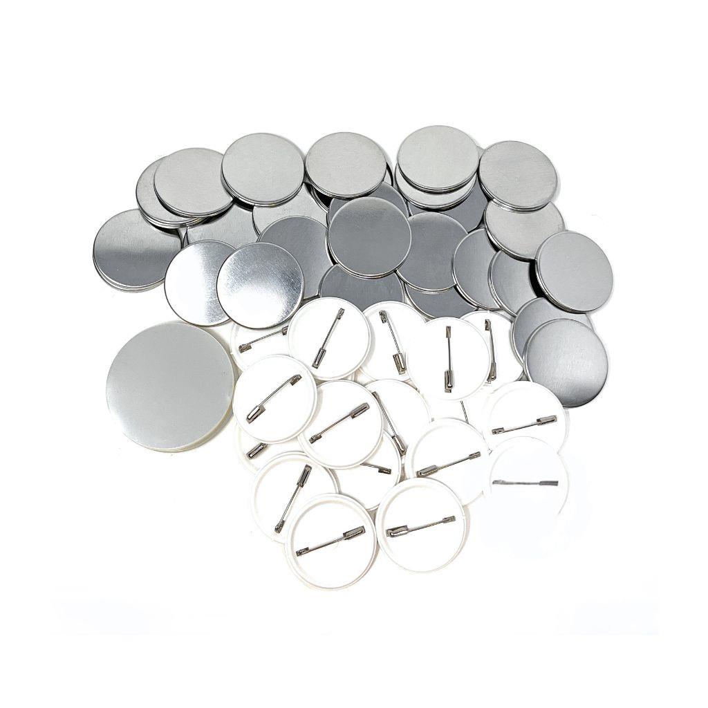 G Series 38mm Plastic Pin Badge Components - Pack of 100 – Blankbadge.co.uk