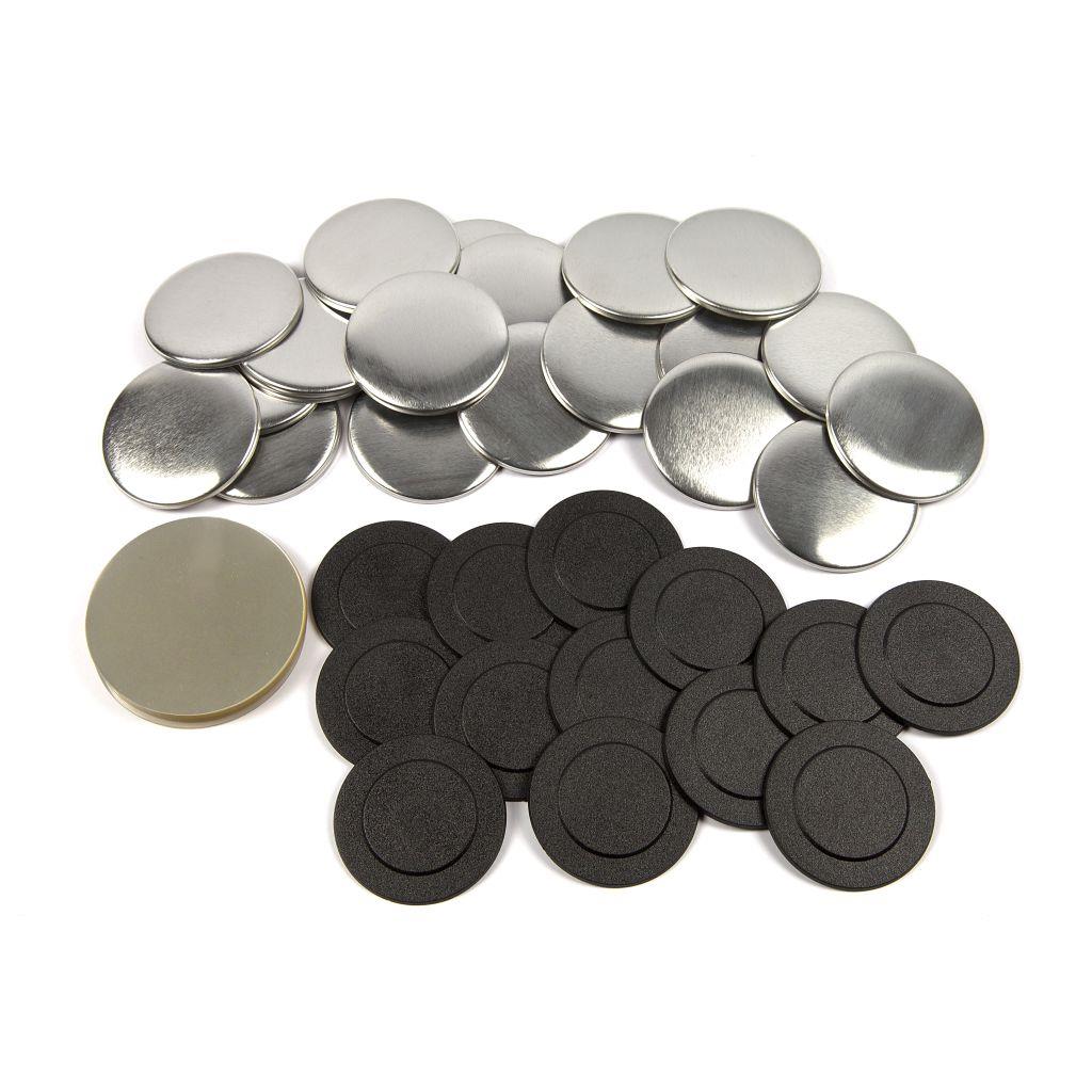 G Series 50mm Magnetic Badge Components - Pack of 100 – Blankbadge.co.uk