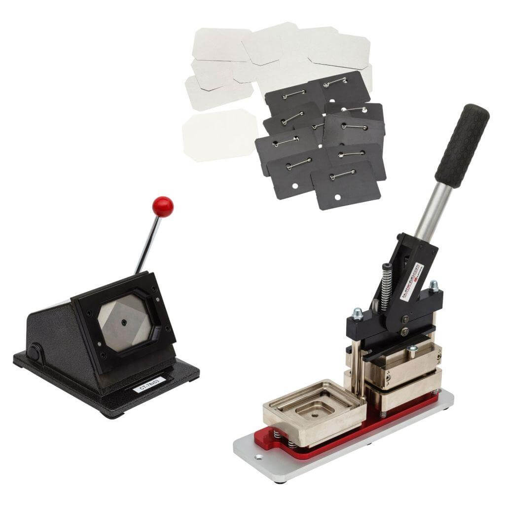 79 x 54mm G Series Landscape Metal Pin Badge Starter Pack – Blankbadge ...