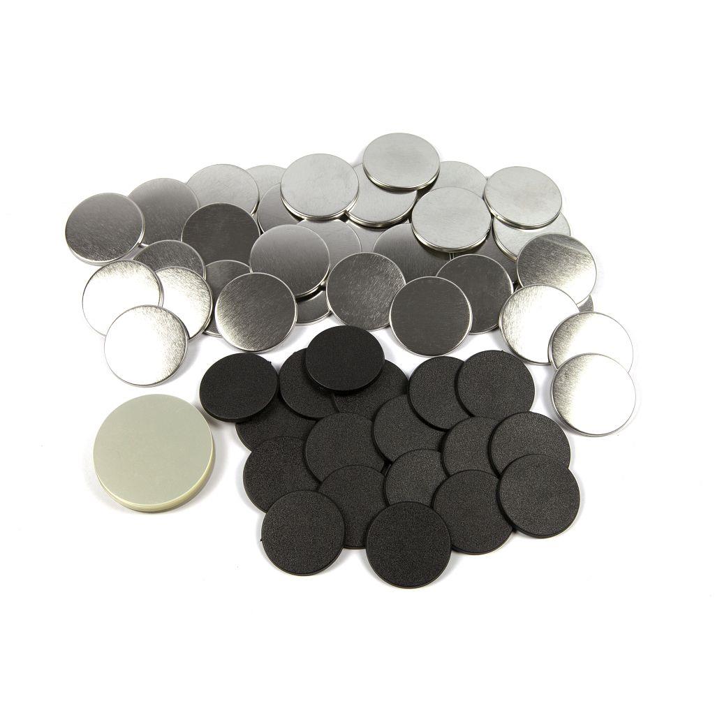T Series 1 3/4 Inch (44mm) USA Compatible Magnetic Badge Components ...