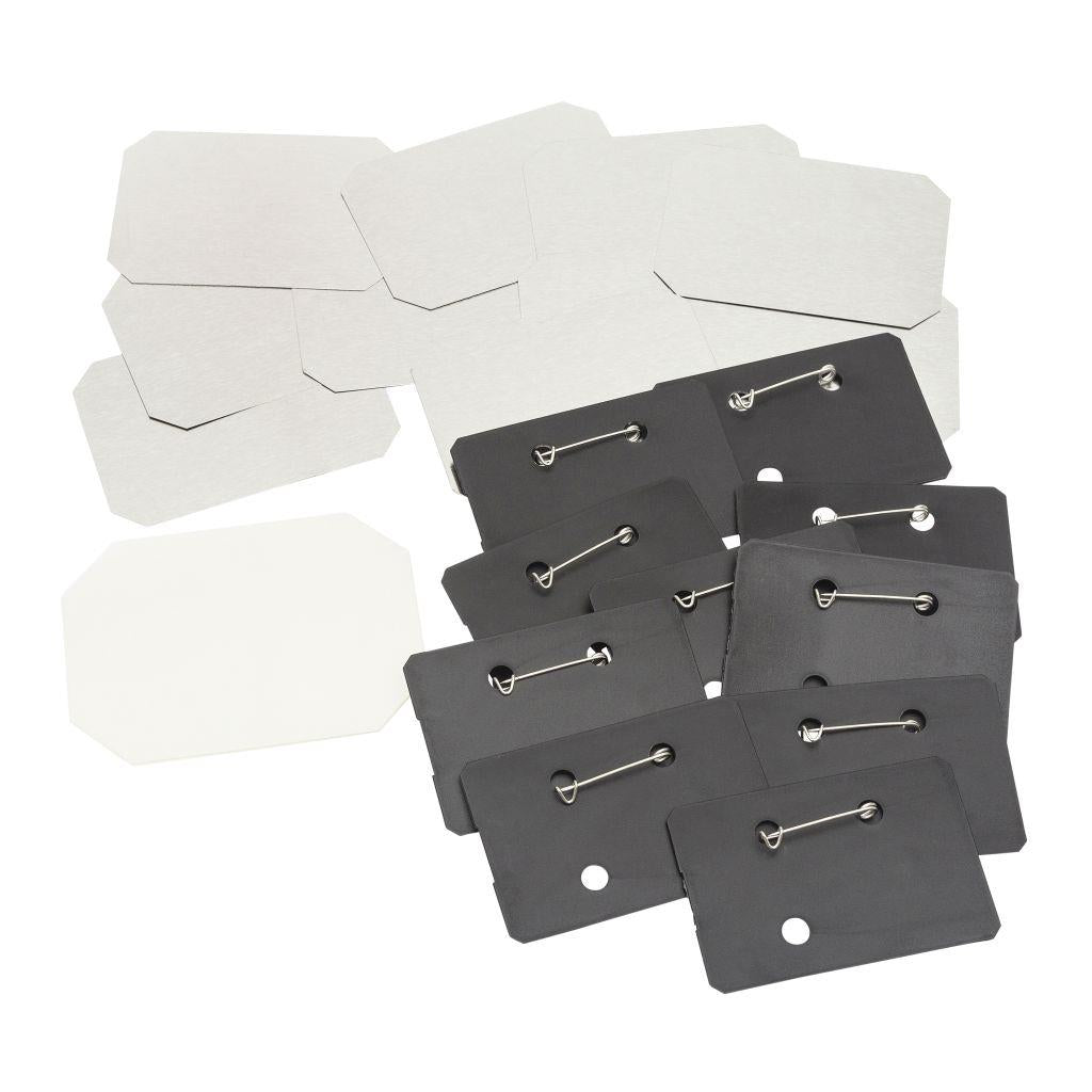 G Series 79 x 54mm Landscape Pin Badge Components - Pack of 100 ...